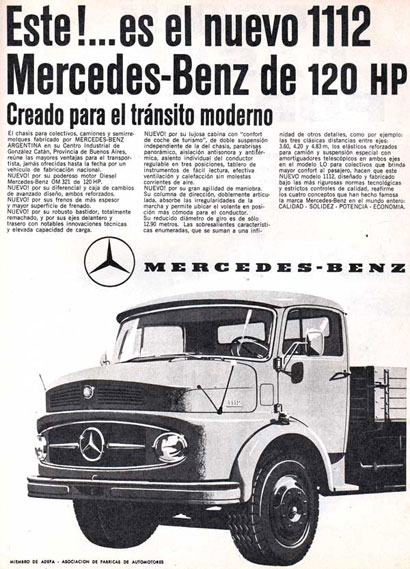 Mercedes Benz L / LO / LS 1112